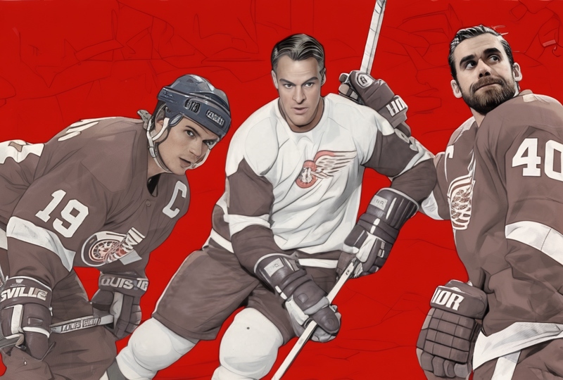 Detroit Red Wings All-Time Team – Hockey Egg